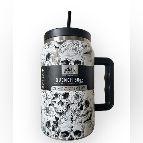 Hydrapeak | Dining | Nwt Limited Edition Hydrapeak Skull Tumbler 5oz ...